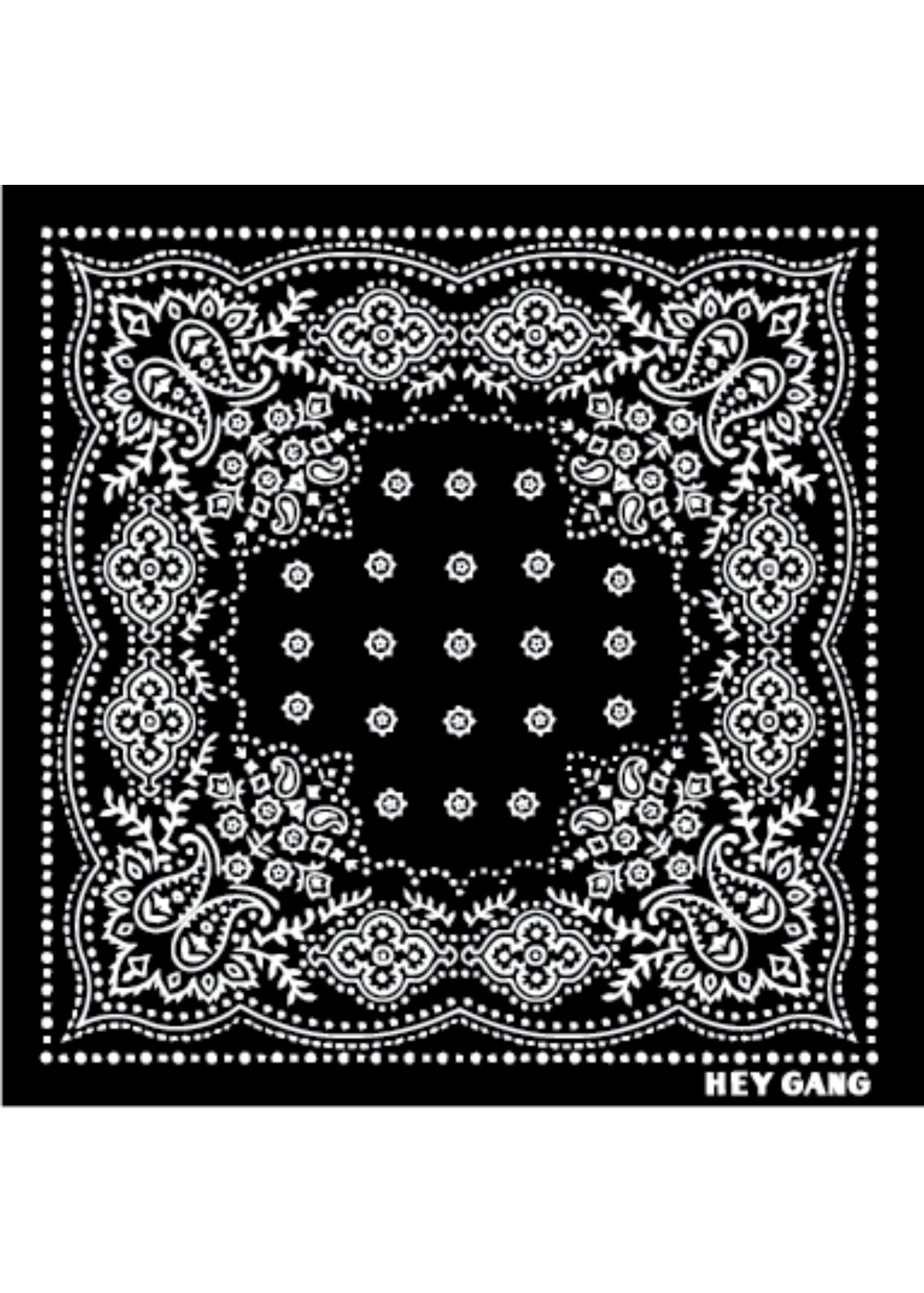 HEY GANG COTTON BANDANA – Interwoven