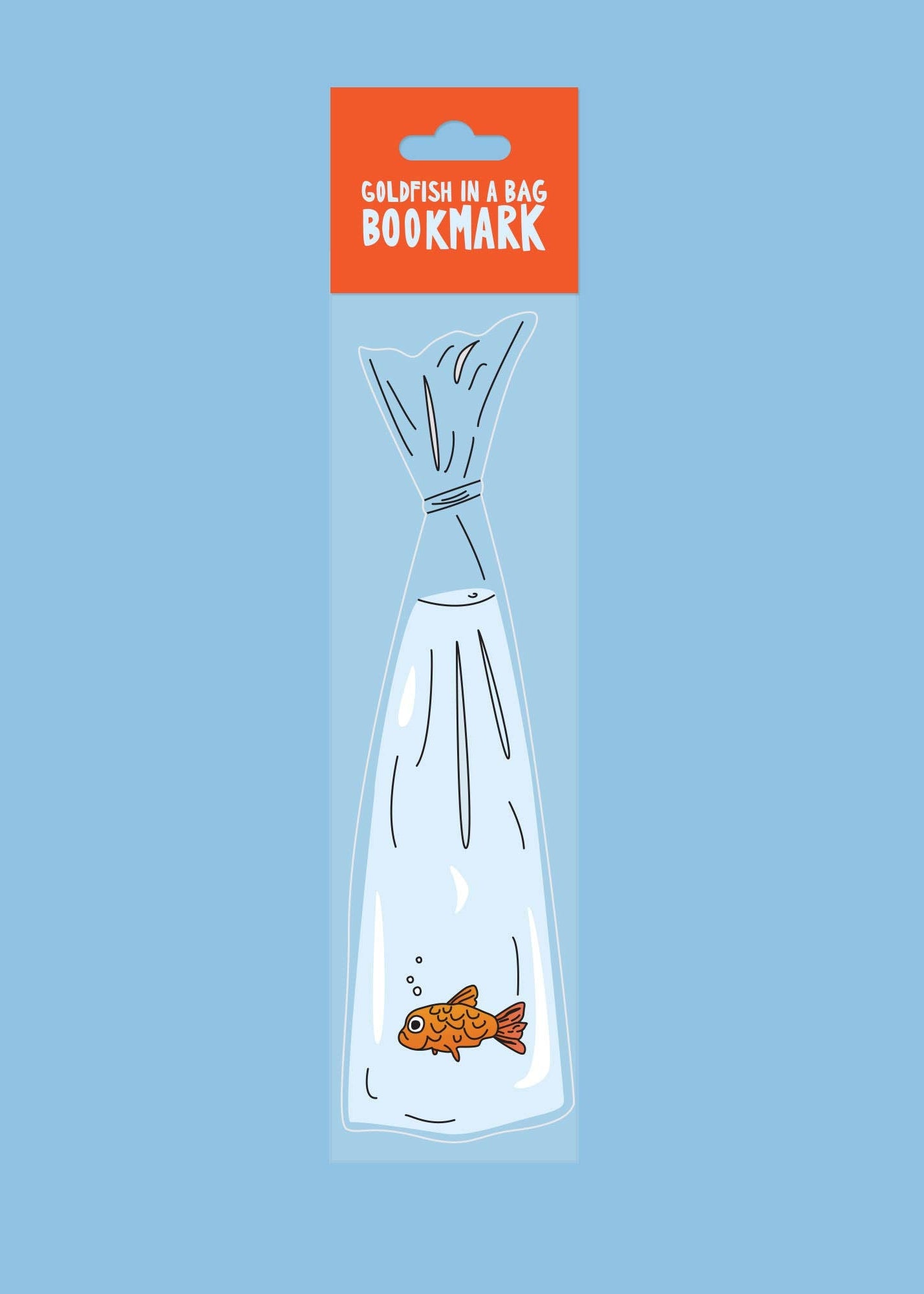 GOLDFISH IN A BAG BOOKMARK – Interwoven