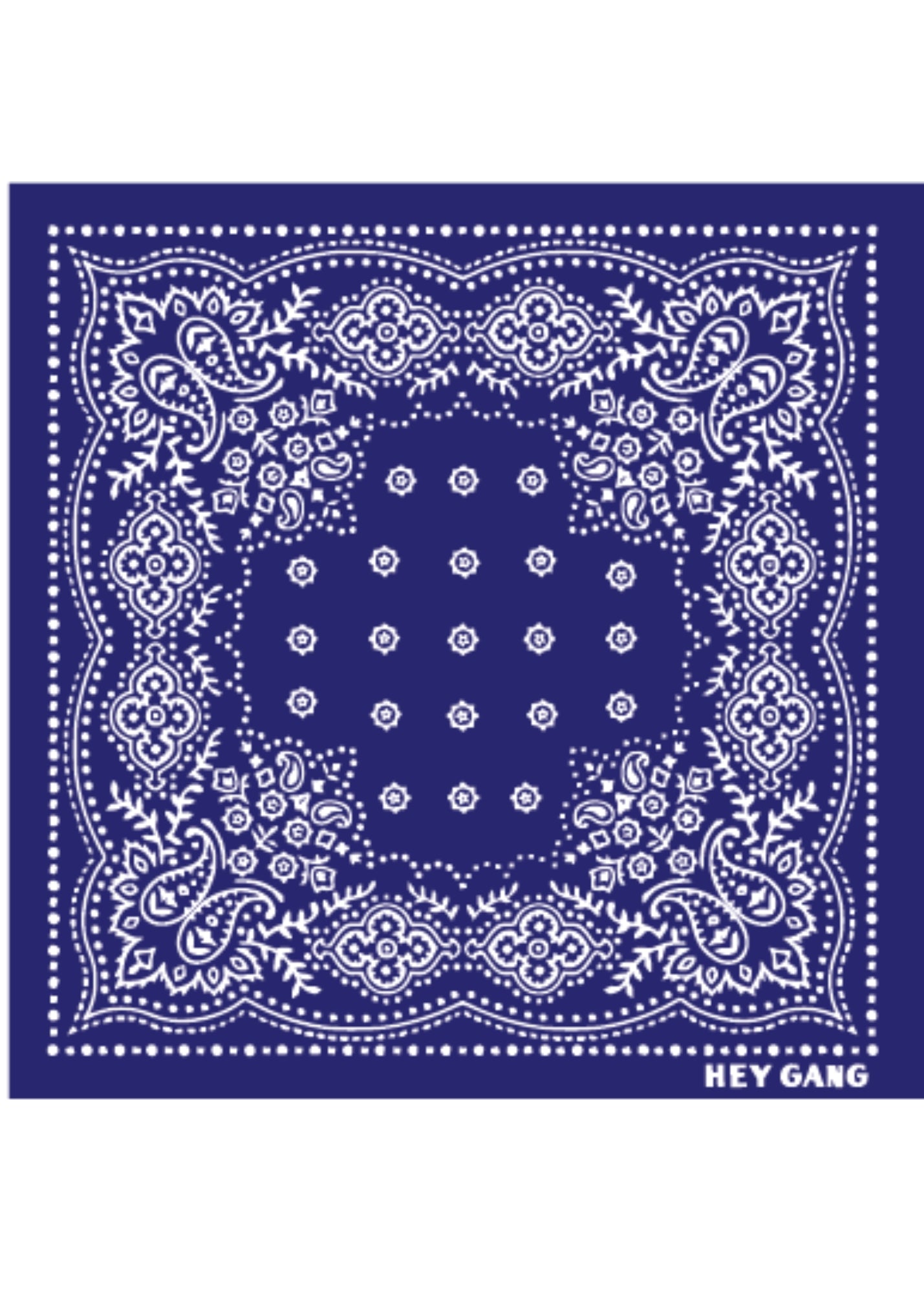 HEY GANG COTTON BANDANA – Interwoven